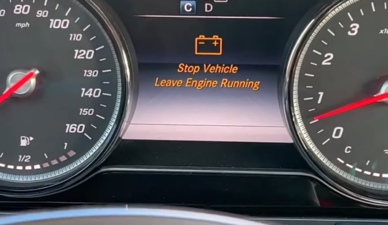 Stop Vehicle Leave Engine Running Mercedes (Guaranteed Fix ...